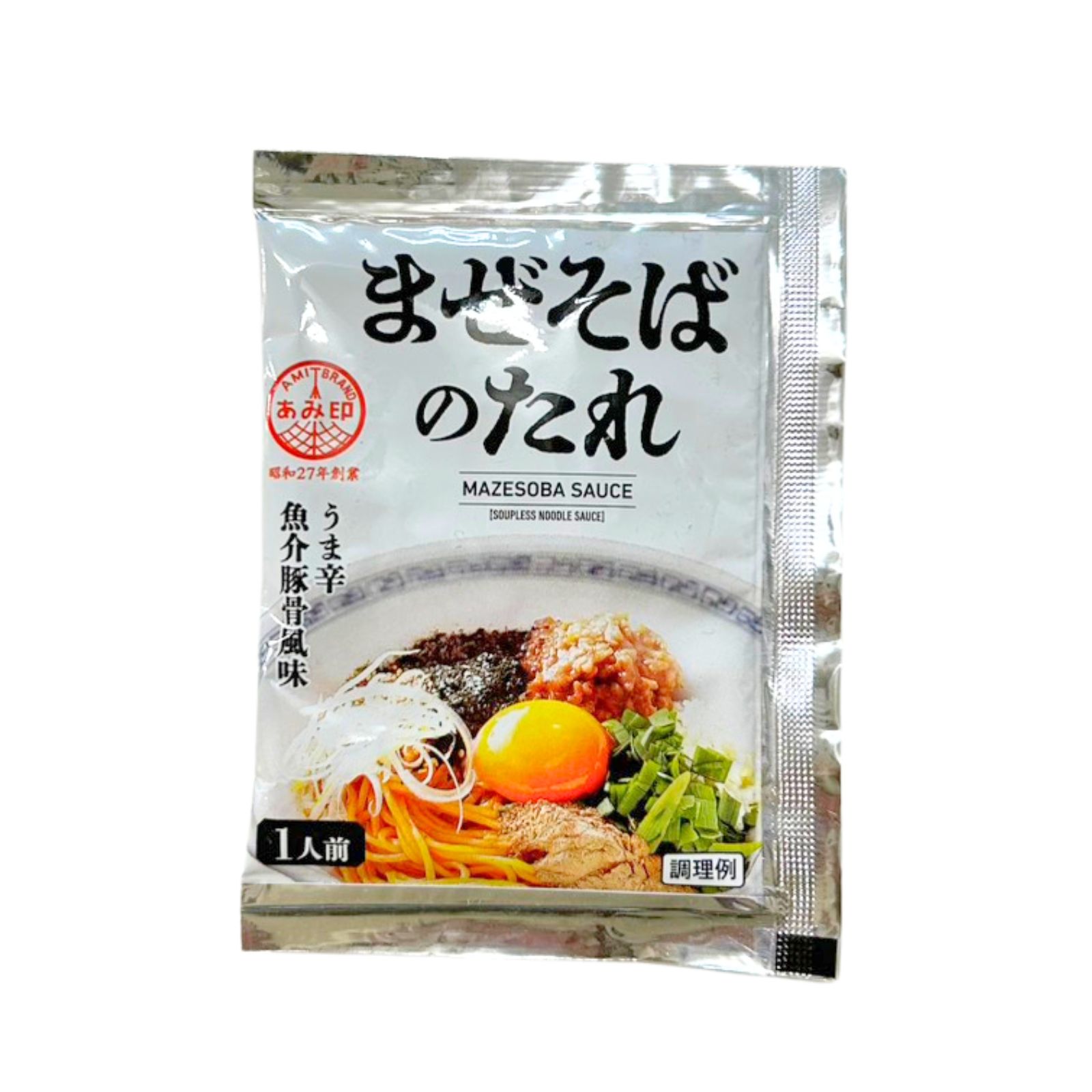 商品情報名称まぜそばのたれ原材料名食用油脂（国内製造）、しょうゆ、ポークエキス、砂糖、食塩、にんにく、みそ、豆板醤、香辛料、かつおぶし粉末、煮干粉末、たん白加水分解物／調味料（アミノ酸等）、増粘剤（加工デンプン、グァー）、着色料（カラメル、...