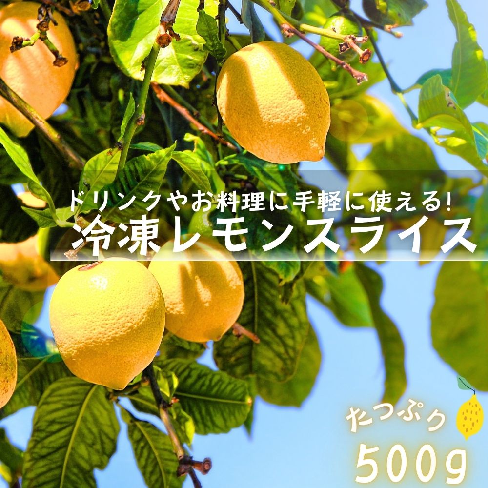 商品情報名称冷凍レモンスライス原材料名レモン内容量500gセット内容500g×1袋保存方法-18℃以下で保存してくださいレモンスライス 冷凍 輪切り 500g (500g×1袋) 冷凍フルーツ レモンサワー レモネード レモンティー 冷凍レ...