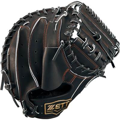 厳選された北米原皮を日本のタンナーが加工したこだわりのステアレザー仕様。J号ボール対応。 メーカー：ゼット 【商品仕様】 カラー 1900：ブラック 素材：天然皮革製（RGレザー）