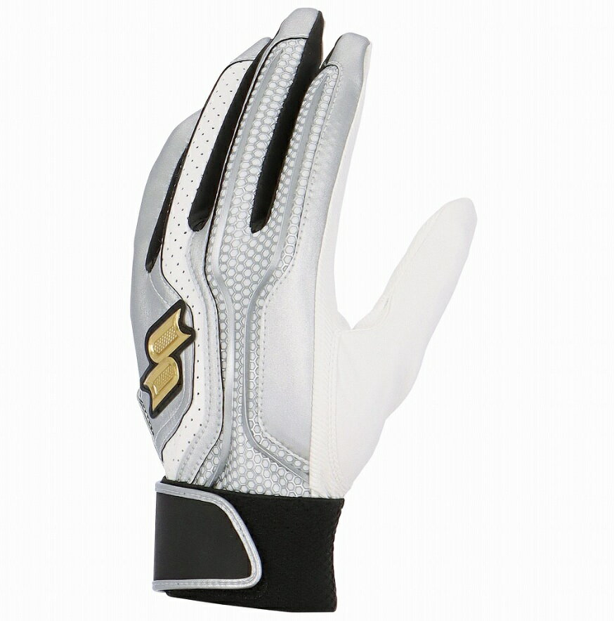 メーカー：エスエスケイ 素材：合成皮革×合成繊維 カラー：（9510）シルバー/ホワイト サイズ：S（22〜23cm）、M（24〜25cm）、L（26〜27cm） 品番：EBG5200WF1