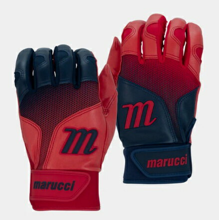 ※メール便発送のみのため代金引換はご利用いただけません。 メーカー：marucci バッティング グローブ サイズ：S、M、L カラー：NB/R-AL 摩耗部を補強し、耐久性を向上 左右異なるフェードカラーを採用した、デザイン性の高いバッテ...