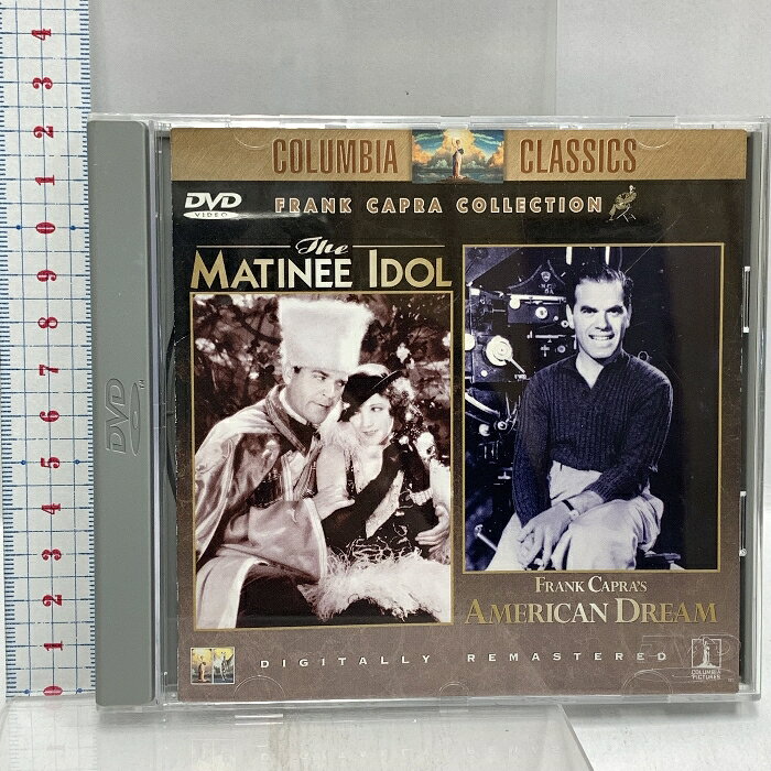 【中古】THE MATINEE IDOL FRANK CAPRA'S AMERICAN DREAM ソニー・ピクチャーズエンタテイメント ベッシー・ラブ DVD　SKU06A-251213020009001-000　jan　コンディション中...