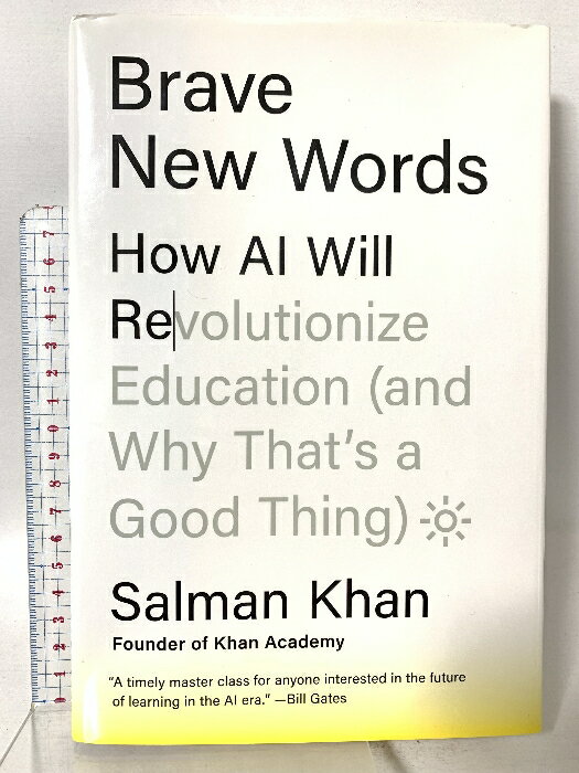 【中古】洋書 Brave New Words: How AI Will Revolutionize Education (and Why That's a Good Thing) Viking SalmanKhan　SKU05O-26040...