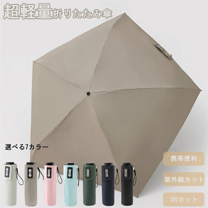 商品内容：傘 素材：ポリエステル カラー：オフホワイト/カーキ色/ピンク/ブルー/ネイビー/ダークグリーン/ブラック 生産国：中国 【注意事項】 ※海外製品の為、実寸が多少異なる商品も御座います。 1、PC環境・光の具合により、色や素材のイ...