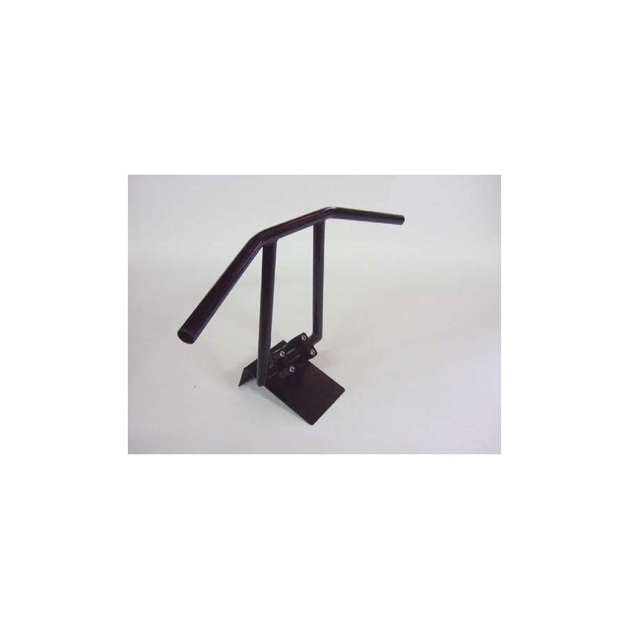 メーカー名：アルキャンハンズメーカー品番：D00145Dタイプ：リトルボーイ 10インチ色[カラー]：ブラックメッキ材質[素材]：スチールハンドル径：22.2◆フリスコスタイル定番のロボットハンドル◆｢画一的なポジションでは満足出来ない｣◆...