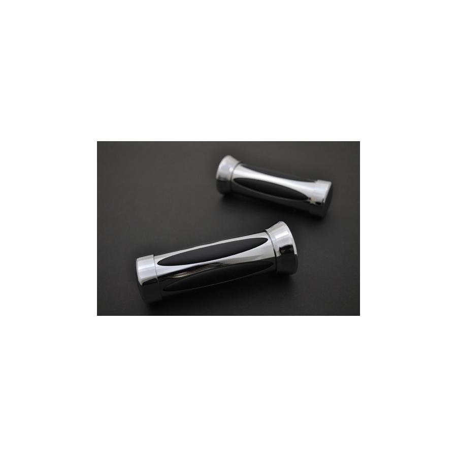 メーカー名：アルキャンハンズメーカー品番：G40038A販売備考：全長153mm　インチバー用タイプ：PCG-4038内径：右側内径:φ25 左側内径:φ22ハンドル径：25.4全長：153備考：インチバー用◆1インチ用（主にアメリカン・ハ...