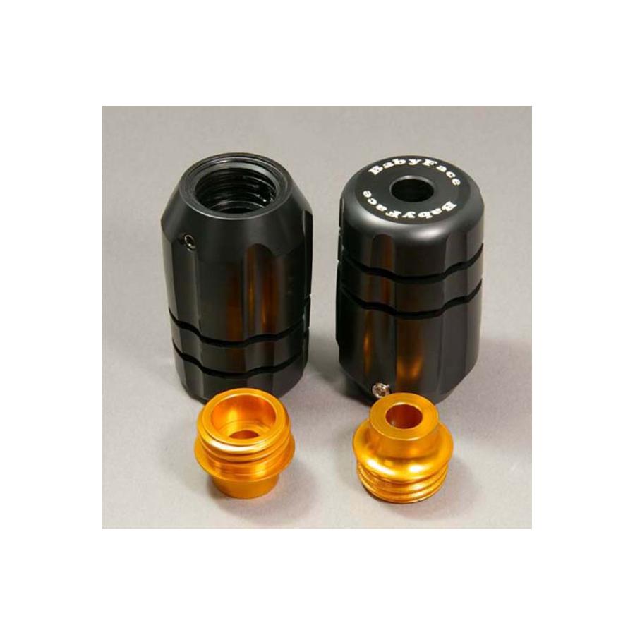 メーカー名：ベビーフェイスメーカー品番：006-SK023H2用のエンジンスライダーです。 スライダー本体の素材には、摩擦抵抗が少ないジュラコン樹脂を使用。 スライダーだけを簡単に交換出来るリボルバータイプを採用しています。 万が一の転倒等...