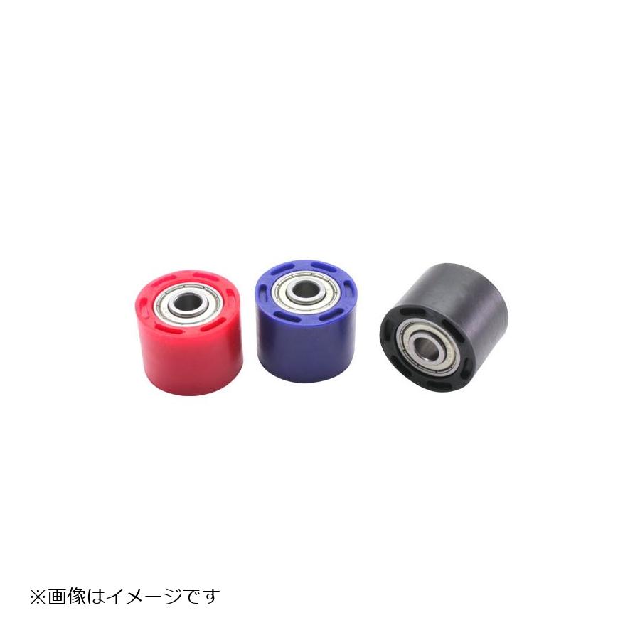 メーカー名：ディーアールシーメーカー品番：D47-41-341色[カラー]：ブラックサイズ：#S(直径：32mm)備考：ベアリング付ベアリングを内蔵したチェーンローラー。チェーンの暴れやタルミを抑え、チェーンのスムーズな動きをサポート。直径...