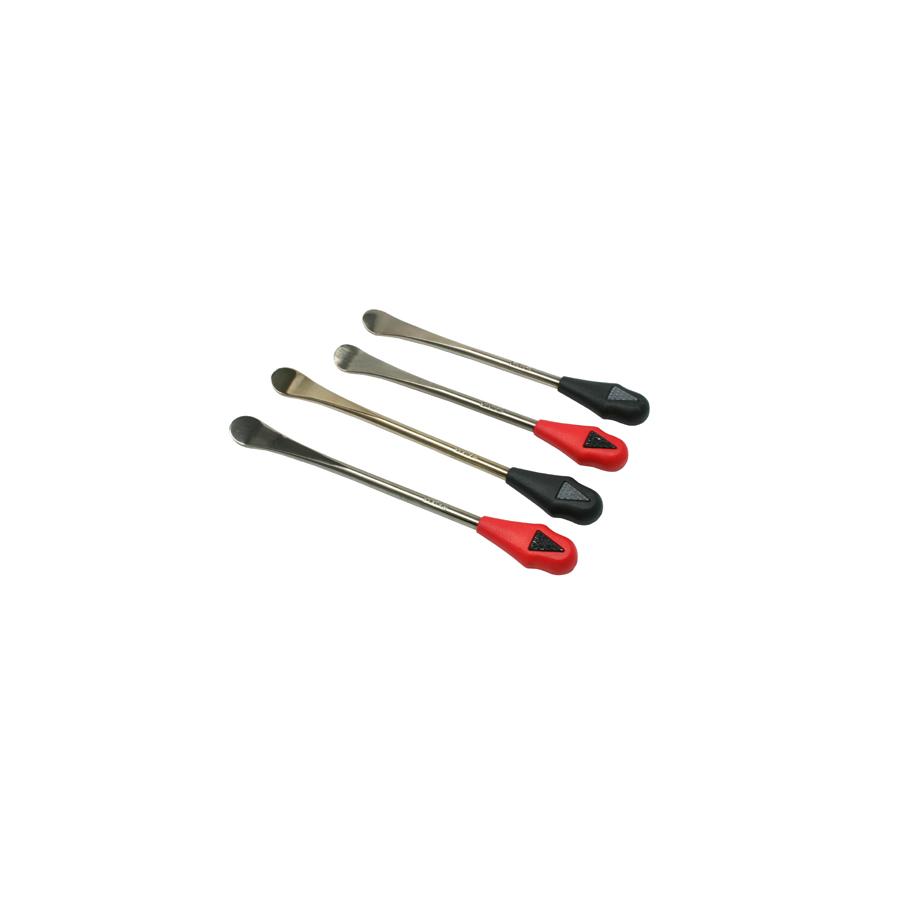 メーカー名：ディーアールシーメーカー品番：D59-10-012幅広のスプーンエリア角度はタイヤの脱着がしやすくする事で作業性を各段に向上。グリップ部分は握りやすいデザインを施し、長さ260mm、230mmの2タイプを設定。サイズ： 260mm