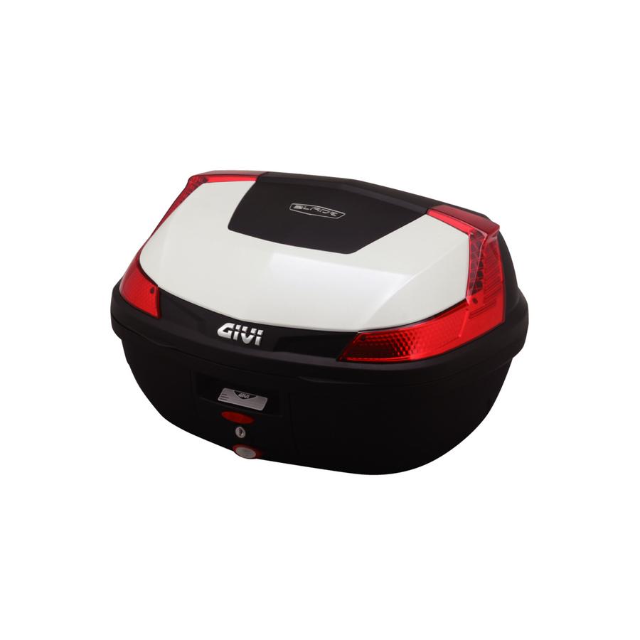 メーカー名：デイトナメーカー品番：76883東京MCショーで注目を集めたB47シリーズ新登場。積載重量：3タイプ：B47B912色[カラー]：パールホワイトサイズ：445＊570＊340mm重量[キログラム]：ベース込み約4.6備考：防水性...