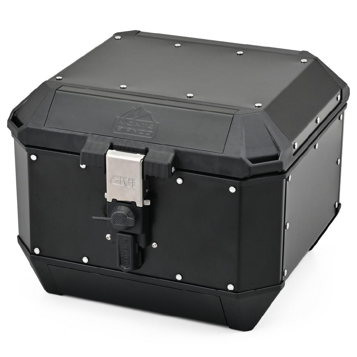 メーカー名：デイトナメーカー品番：60929GIVI(ジビ) バイク用 リアボックス モノキー 45L アルミ製 オプション付き(インナーマット/バックレスト) MTB45BーADV ブラック 60929販売備考：キャンセル不可商品です。