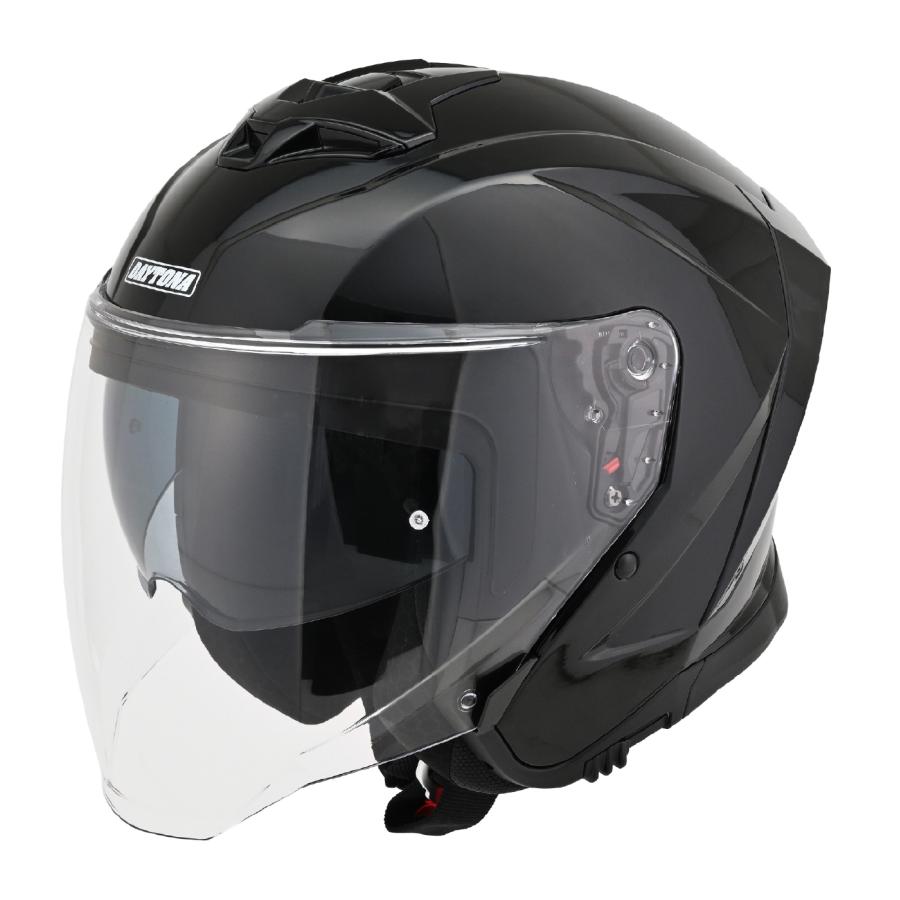 メーカー名：デイトナメーカー品番：61067デイトナ(Daytona) バイク用 ヘルメット ジェット SG規格 高強度ABS スポーツ設計 インナーバイザー / スピーカーホール 装備 DN-006SJ ブラック Mサイズ(57-58cm...