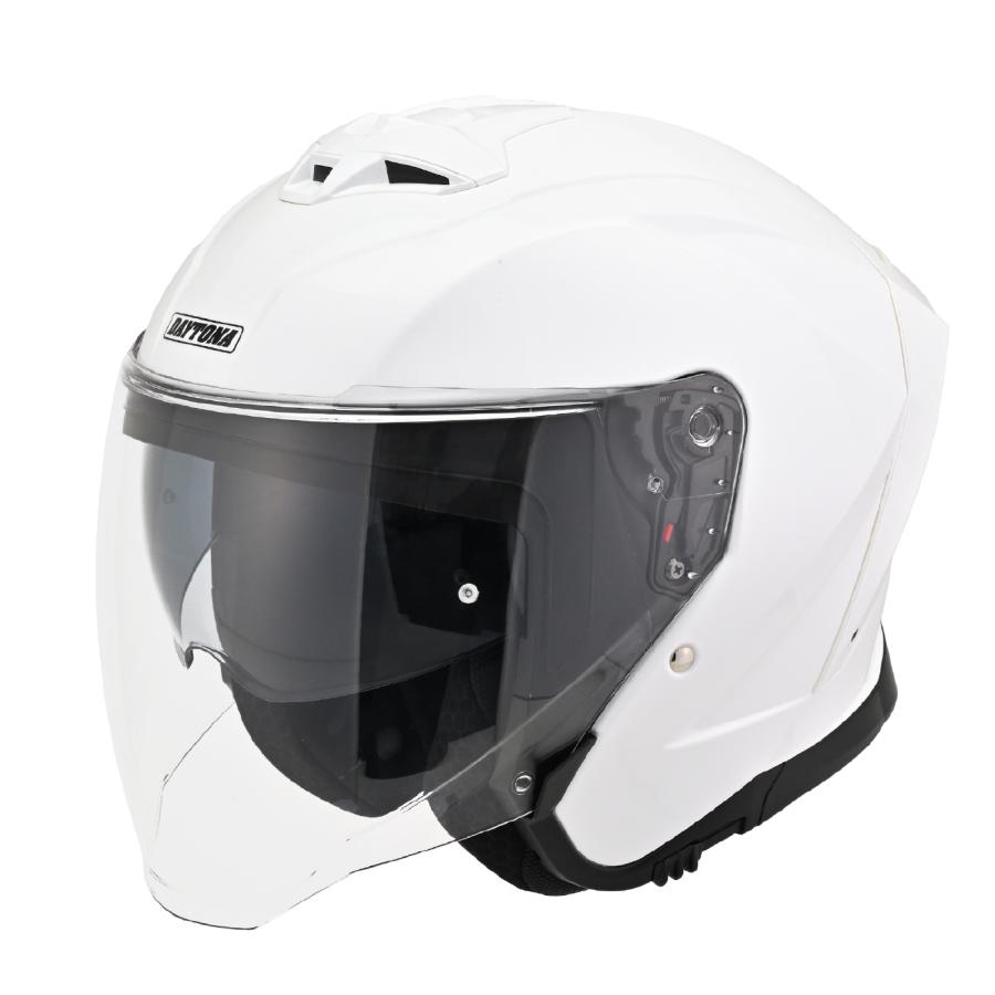 メーカー名：デイトナメーカー品番：61075デイトナ(Daytona) バイク用 ヘルメット ジェット SG規格 高強度ABS スポーツ設計 インナーバイザー / スピーカーホール 装備 DN-006SJ ホワイト Mサイズ(57-58cm...