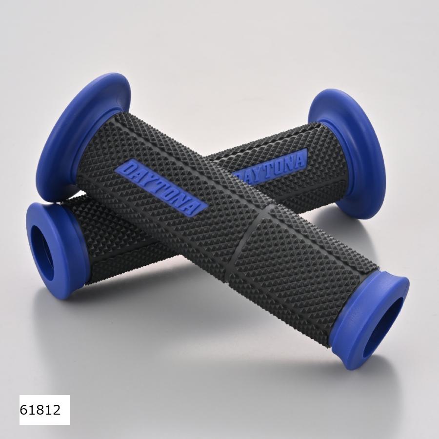 メーカー名：デイトナメーカー品番：61812GRIPPY GRIP GG-DUAL-BASE2（全長123mm / Φ22.2ハンドル用）ブラック/ブルー販売備考：キャンセル不可商品です。