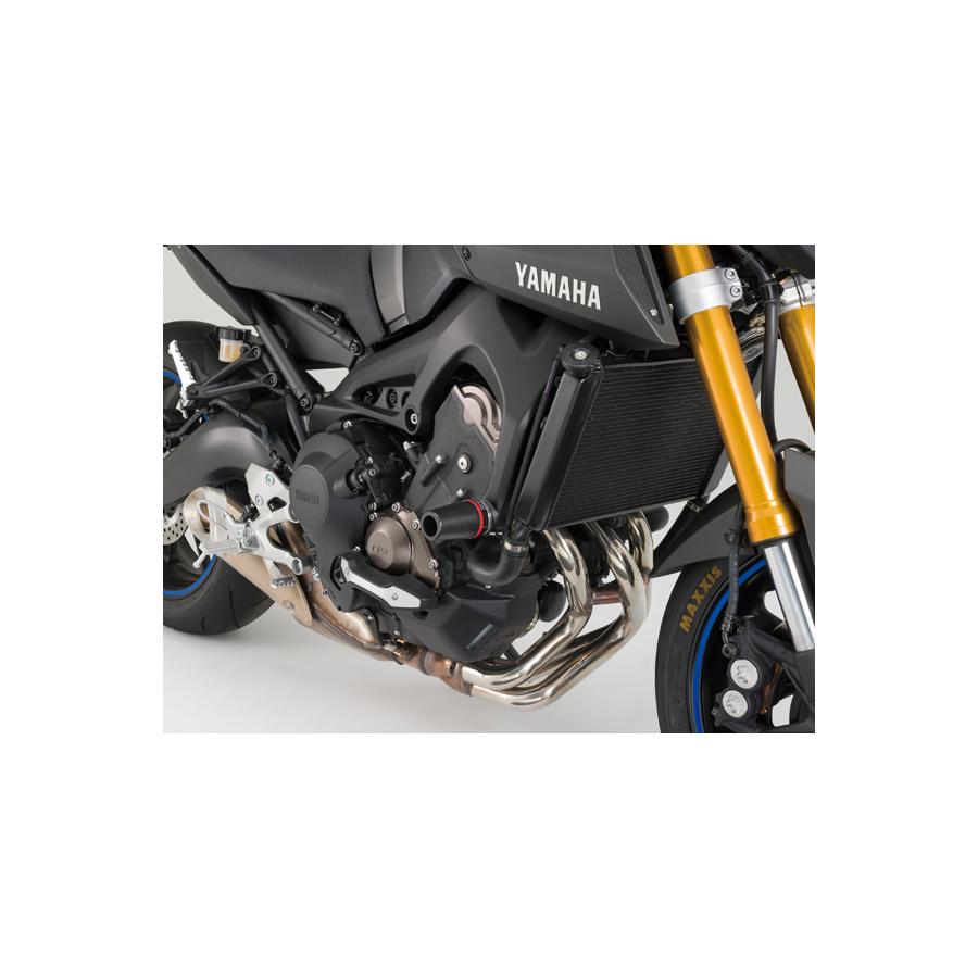 メーカー名：デイトナメーカー品番：91609適合情報：ヤマハ[YAMAHA] XSR900 ヤマハ[YAMAHA] MT-09説明転倒時のダメージを最小限に！樹脂製パッドが転倒時のダメージを吸収し、マシンへのダメージを最小限に抑えます。樹脂...