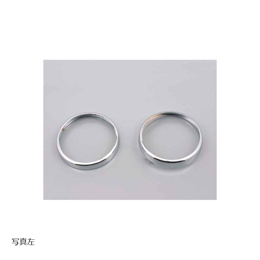 メーカー名：デイトナメーカー品番：24508説明ビンテージヘッドライト（26616)用、補修用ライトリム（ベロ無し）　クロームメッキ