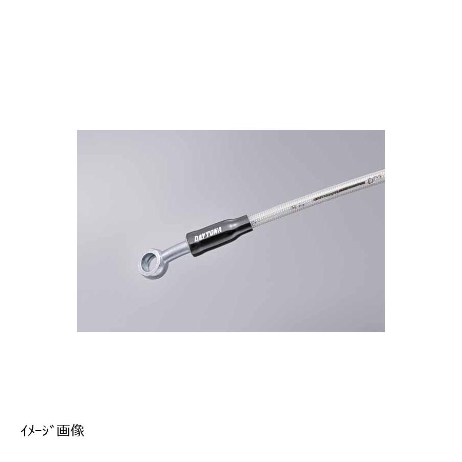 メーカー名：デイトナメーカー品番：60595販売備考：タイプD：　バンジョー21&deg;/バンジョーストレート(90&deg;ヒネリ）サイズ　850mmタイプ　タイプD:90°ヒネリ説明高品質ステンレスメッシュホース！サーキットの走行にも...