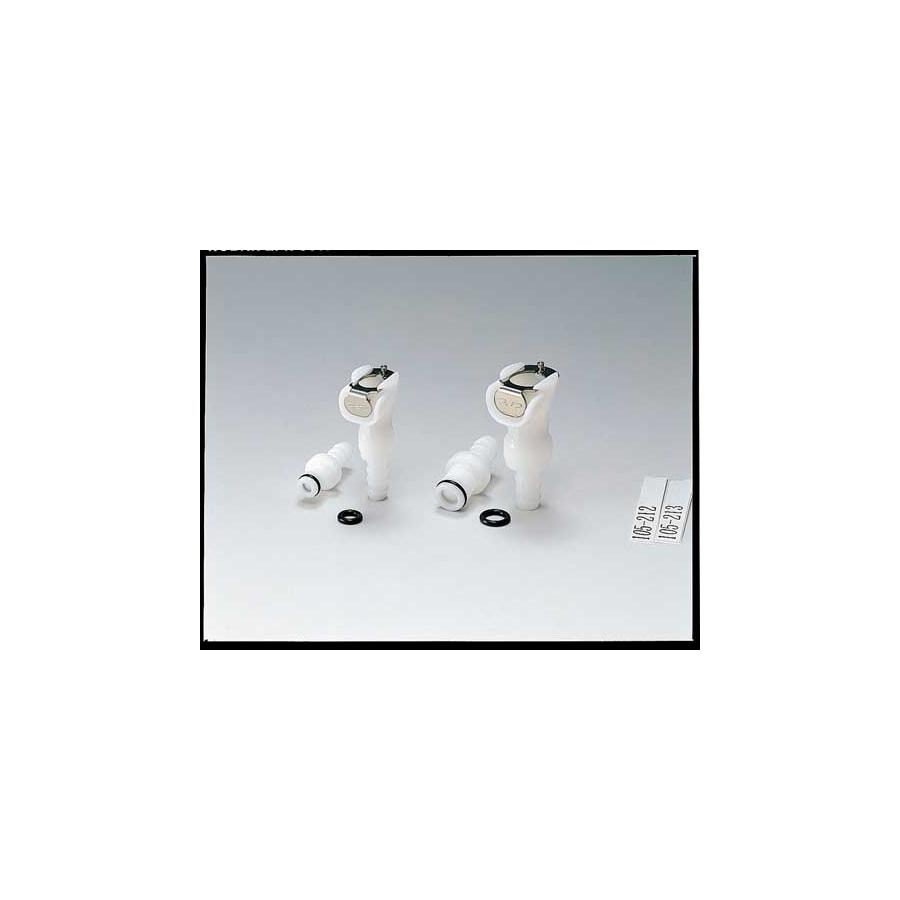 メーカー名：キジマメーカー品番：105-229◆ワンタッチで分割・接合が出来るので、フューエルラインに割り込ませれば燃料タンク等の脱着時に作業効率が大幅に向上いたします◆分割時は本体の内蔵バルブが閉じる事によりガソリンの流出を防ぐ構造となっ...