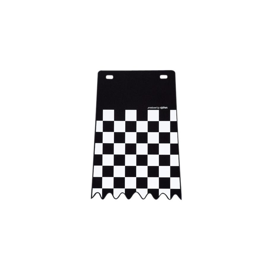 メーカー名：キジマメーカー品番：206-9056サイズ：200X288mmタイプ：チェッカーブラック◆ナンバープレート固定用ボルトとの共締めが可能なフラップです◆泥よけや、ドレスアップとしてのご使用が可能です◆材質：EVA樹脂◆カラー：ブラ...