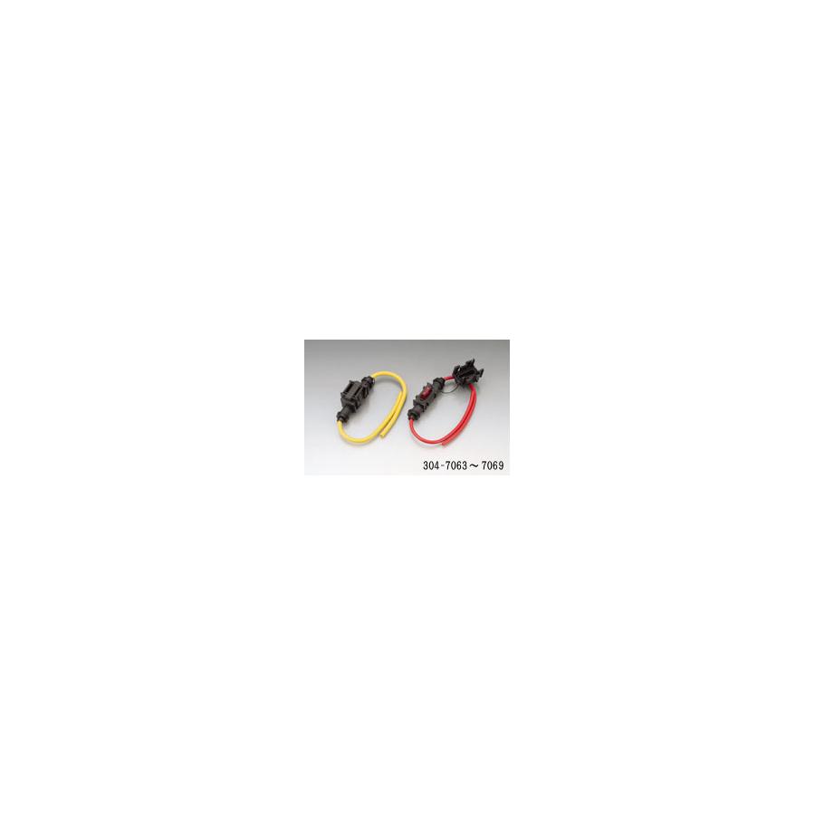 メーカー名：キジマメーカー品番：304-7069ミニ平型(防滴) 30A ホルダー部サイズ:10×55×20mm 黄配線-