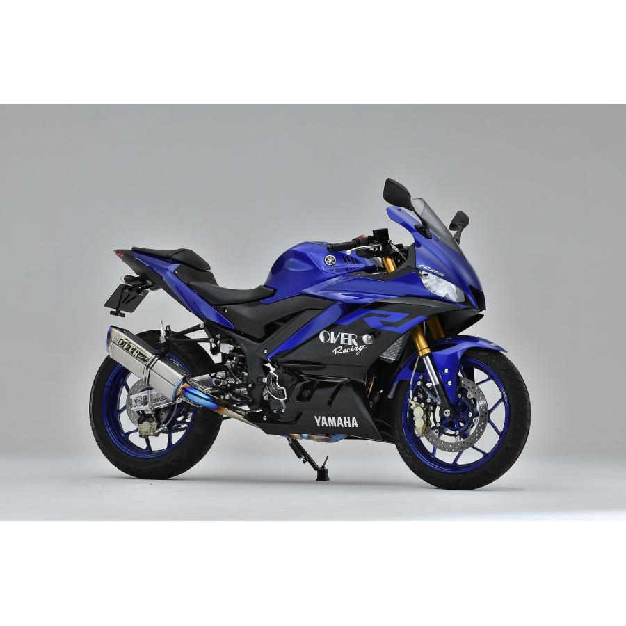メーカー名：オーヴァーレーシングメーカー品番：25-351-11適合情報：ヤマハ[YAMAHA] YZF-R25 19材質[素材]：エキゾーストパイプ：チタン　テールパイプ：チタン　サイレンサー：チタンサイズ：エキゾーストパイプ：Φ35-5...