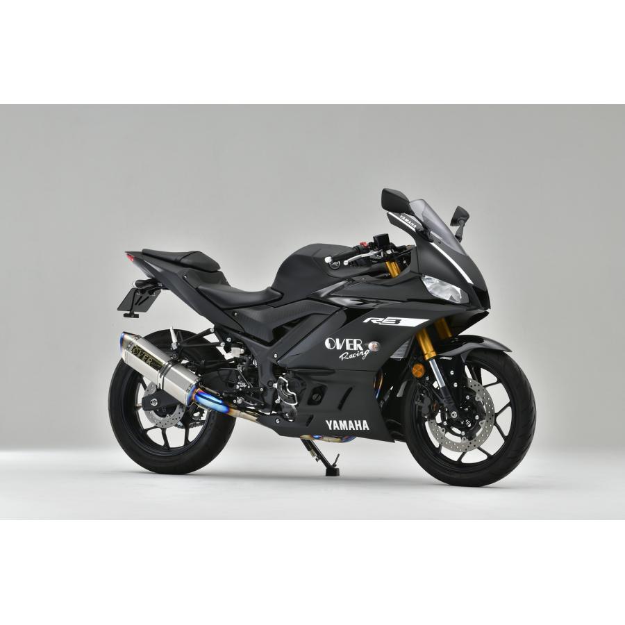 メーカー名：オーヴァーレーシングメーカー品番：25-36-11適合情報：ヤマハ[YAMAHA] YZF-R3 19-材質[素材]：エキゾーストパイプ：チタン　テールパイプ：チタン　サイレンサー：チタンサイズ：エキゾーストパイプ：Φ35-50...
