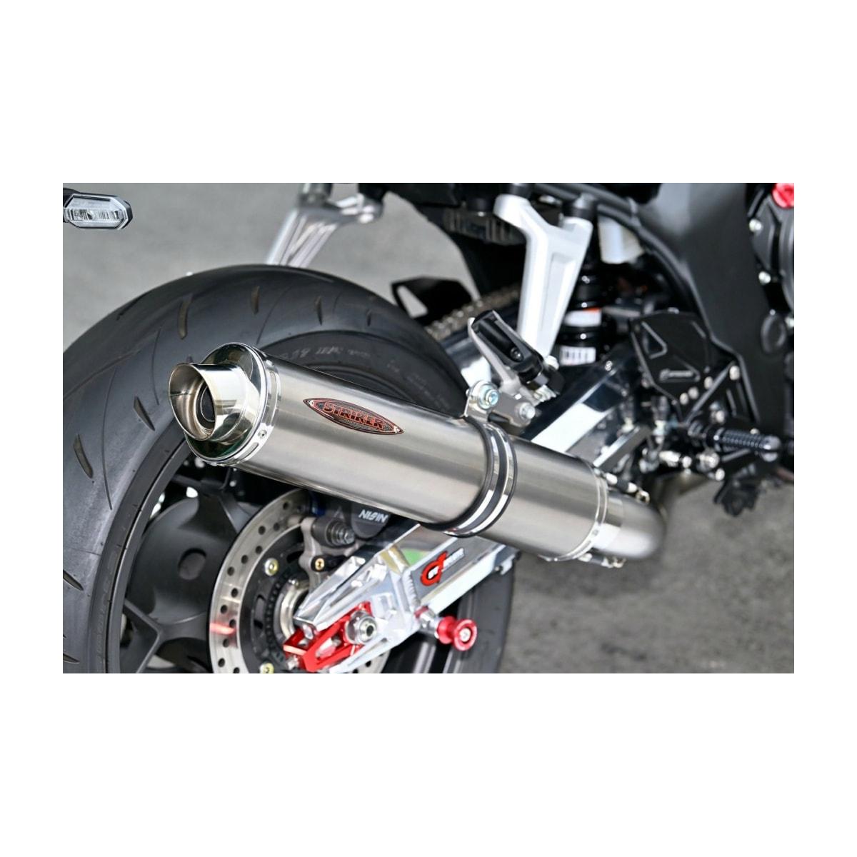 メーカー名：ストライカーメーカー品番：91731XJSTRIKER ストリートコンセプトフルEX JMCA　真円チタンソリッドサイレンサー販売備考：型式:8BL-SC94/SC94E ストリートコンセプトフルEX JMCA 真円チタンソリッ...