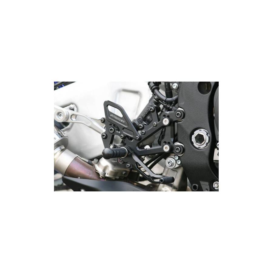 メーカー名：ストライカーメーカー品番：SS-AA2148B・逆チェンジ可。・純正ブレーキホース/ブレーキスイッチ対応。ブラックアルマイト 4ポジション(1)20mmBACK/20mmUP (2)20mmBACK/30mmUP (3)30mm...