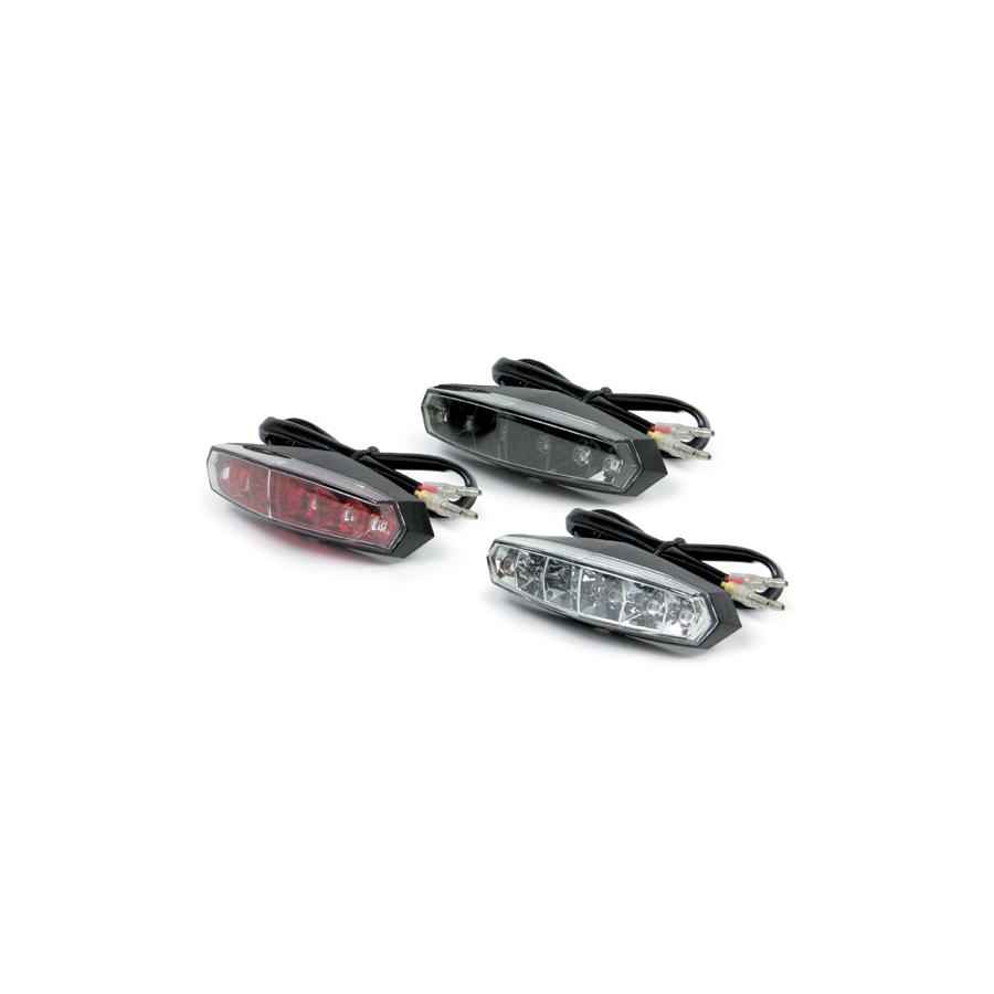 メーカー名：スペシャルパーツタケガワメーカー品番：05-08-0019販売備考：12V電源汎用LEDミニテールランプ単品。レンズタイプ インナー:クリスタルレッド。リフレクターは付属しません。ボディーサイズ:縦31×幅100×厚み36mm。...