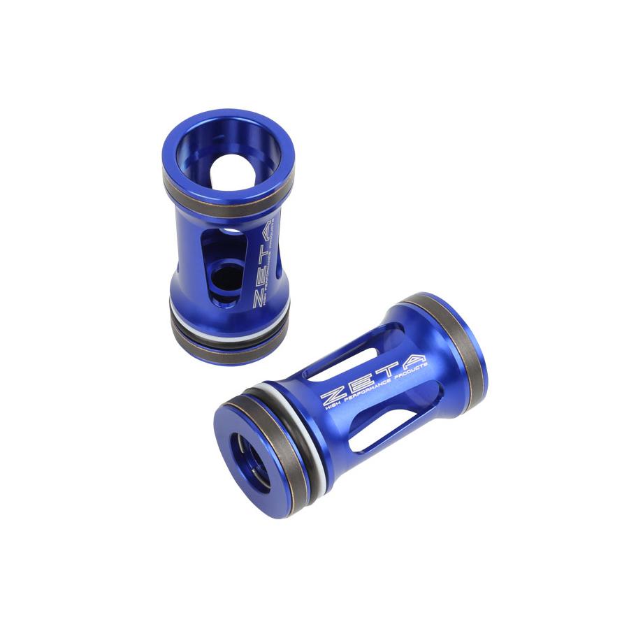 メーカー名：ジータメーカー品番：ZE56-40012◆KYB AOS(ツインチャンバー)フロントフォークの交換用フリーピストンキット ◆材質を純正品のプラスチックからアルマイト処理を施したアルミ合金とすることで、強度が増し破損しにくい ◆ス...