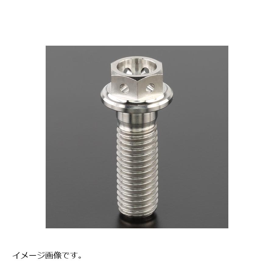 メーカー名：ジータメーカー品番：ZT04-1135◆チタン合金 Ti-6AL-4Vを総削り出し加工したフランジ六角ボルト ◆ボルト頭部はモーターサイクル用に一般規格よりもワンサイズ小さく設計することで、さらなる軽量化を実現 ◆M7以上はワイ...