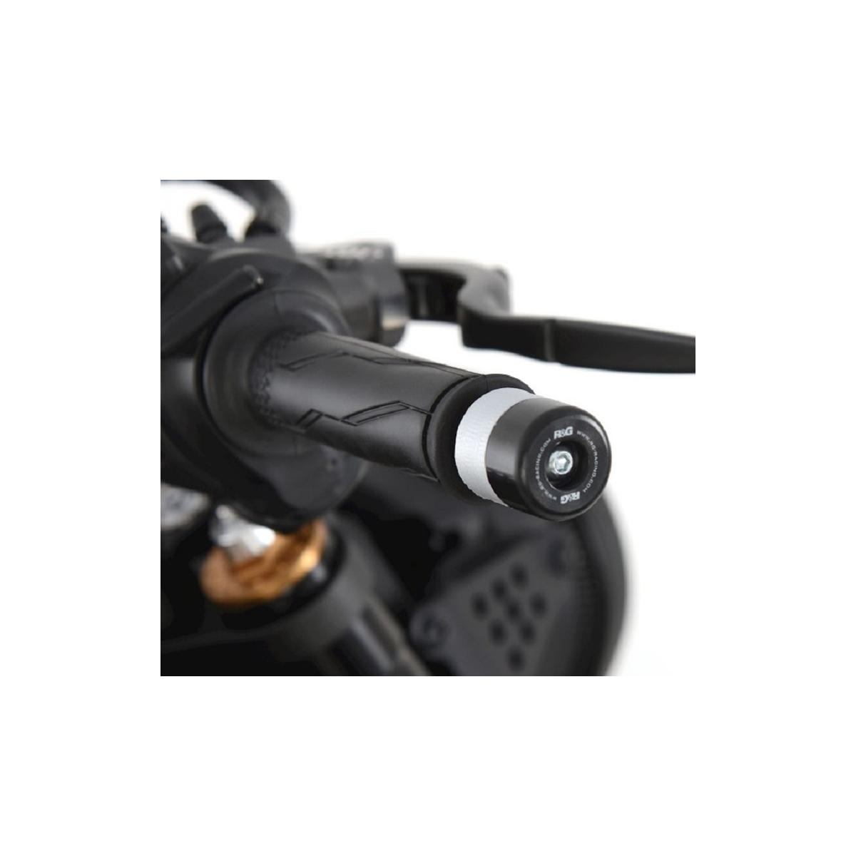 メーカー名：アールアンドジー メーカー品番：RG-BE0202BK 販売備考：キャンセル不可商品です。(WITHOUT BAR END MIRRORS) 適合情報： ヤマハ[YAMAHA] XSR900 22- ※取り付け、組み立ては信頼の...