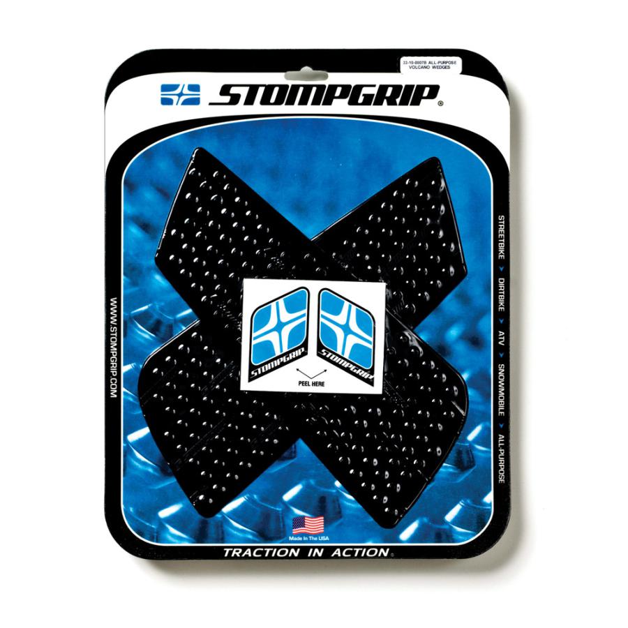 メーカー名：ストンプグリップメーカー品番：50-10-0004B販売備考：全て黒いパッドで構成された製品には従来通り品番末にBを表記します。タイプ：WEDGES色[カラー]：ブラックサイズ：286x82x114mm材質[素材]：エラストマー...