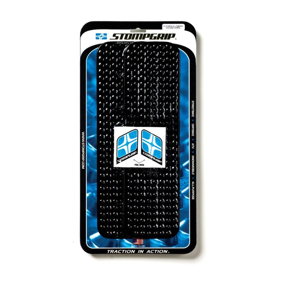 メーカー名：ストンプグリップメーカー品番：50-10-0010B販売備考：全て黒いパッドで構成された製品には従来通り品番末にBを表記します。タイプ：STRIPS色[カラー]：ブラックサイズ：108x394mm材質[素材]：エラストマー樹脂形...