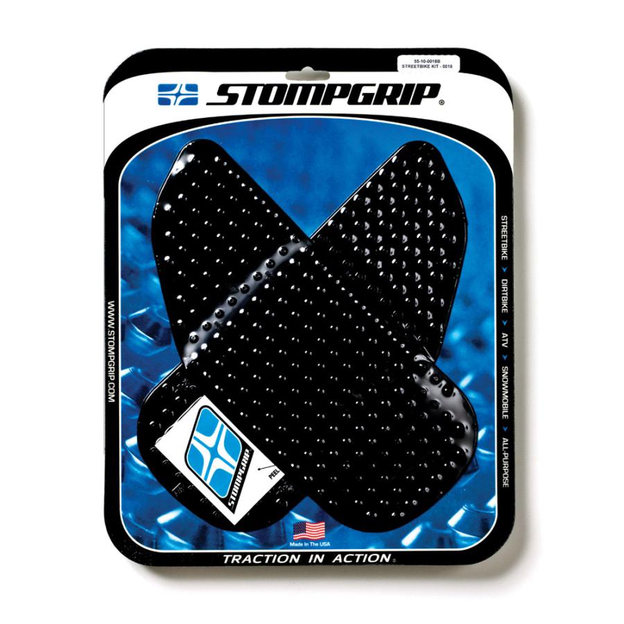 メーカー名：ストンプグリップメーカー品番：55-10-0018B販売備考：全て黒いパッドで構成された製品には従来通り品番末にBを表記します。適合情報：ホンダ[HONDA] CBR954RR [ファイヤーブレイド] 02-03色[カラー]：ブ...