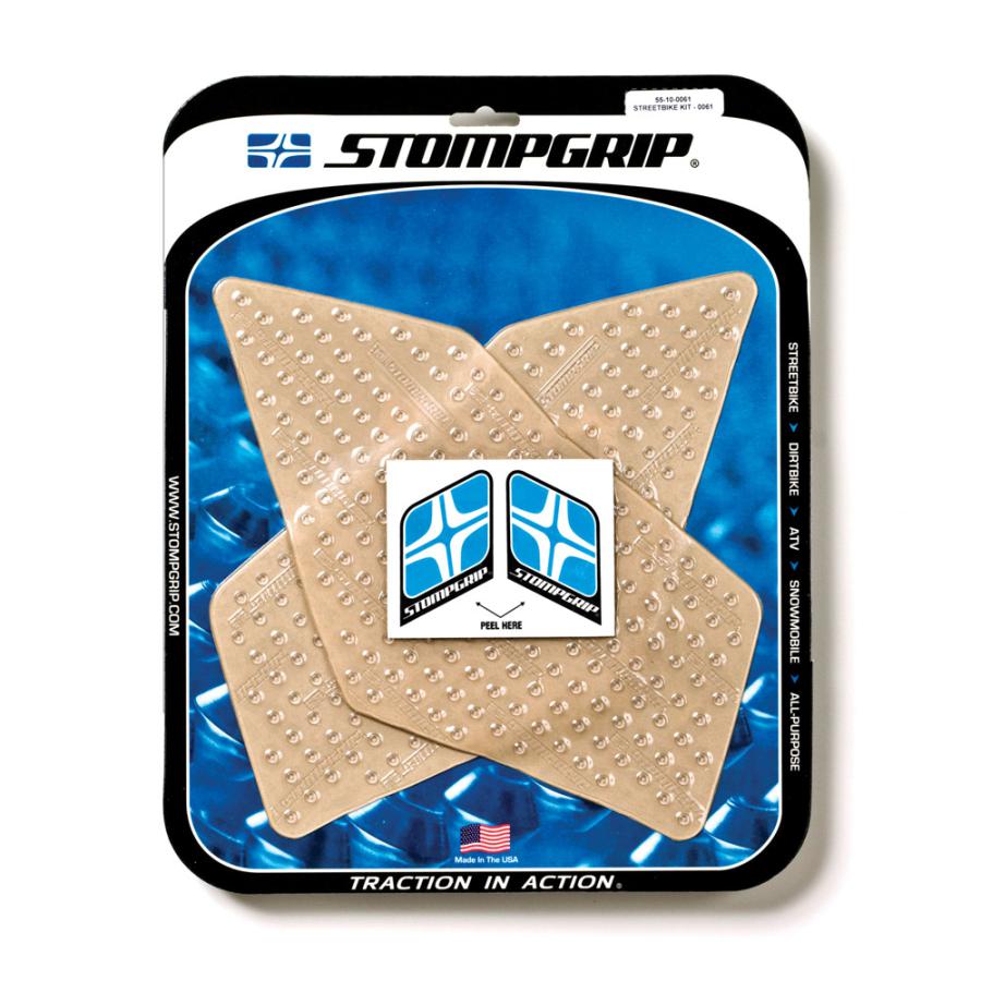 メーカー名：ストンプグリップメーカー品番：55-10-0061C販売備考：全て透明なパッドで構成された製品には品番末にCを追加表記します。適合情報：ケーティーエム[KTM] 690DUKE [690デューク] 12-18色[カラー]：クリア...