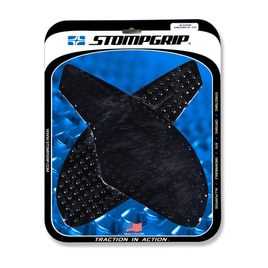 メーカー名：ストンプグリップメーカー品番：55-10-0147B販売備考：全て黒いパッドで構成された製品には従来通り品番末にBを表記します。 装着箇所を洗浄し汚れや油分を落としてください(ケミカルでなく中性洗剤をご使用ください)。適合情報：...