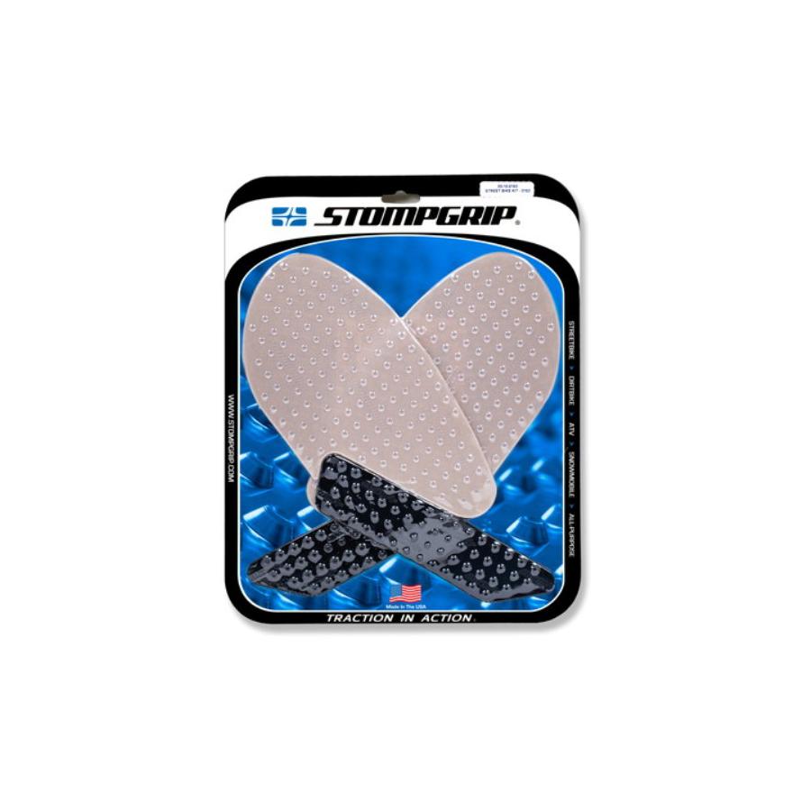 メーカー名：ストンプグリップメーカー品番：55-10-0163H販売備考：ハイブリッド、透明と黒の片面複数枚構成された製品には品番末にHを追加表記します。 装着箇所を洗浄し汚れや油分を落としてください(ケミカルでなく中性洗剤をご使用ください...