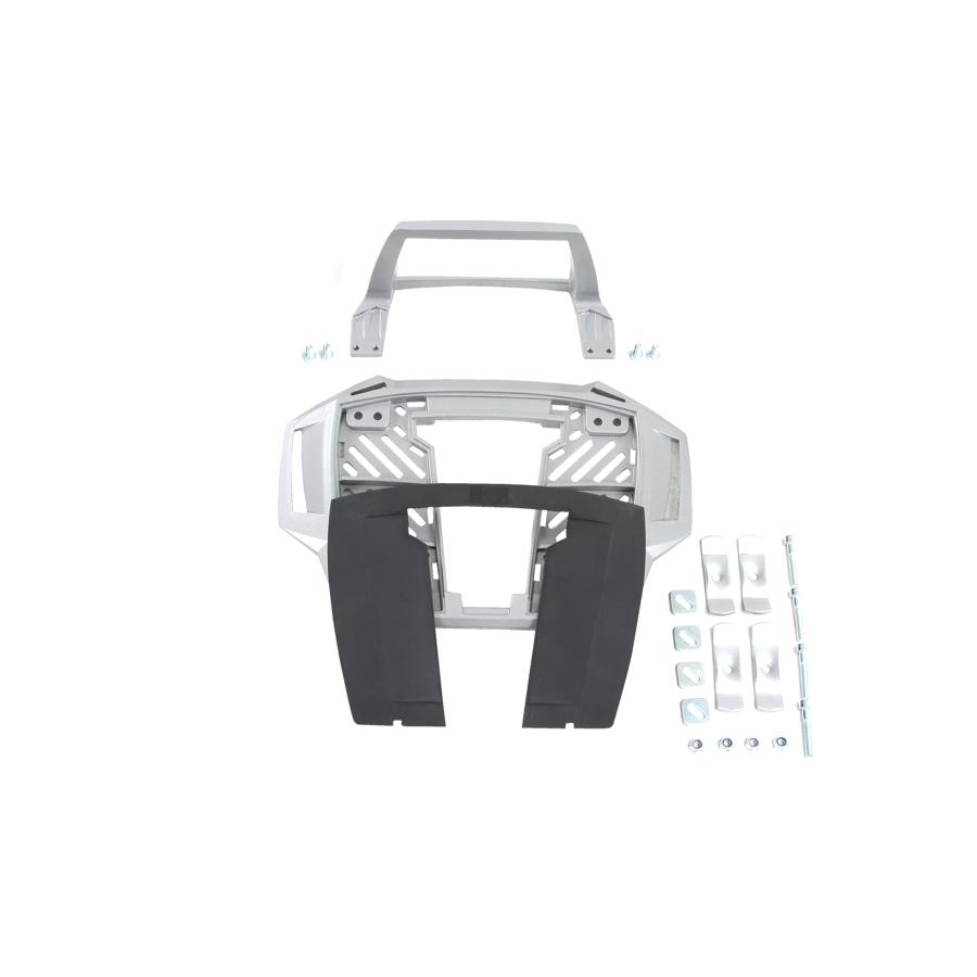 メーカー名：ヘプコアンドベッカーメーカー品番：610049 00 09販売備考：同社製トップケース専用の汎用ベース。アルミプレートタイプ。キャリア装着車のみ取付け可能。ユニバーサルプラスチックアダプタプレート付きのトップケースは非適合。幅3...