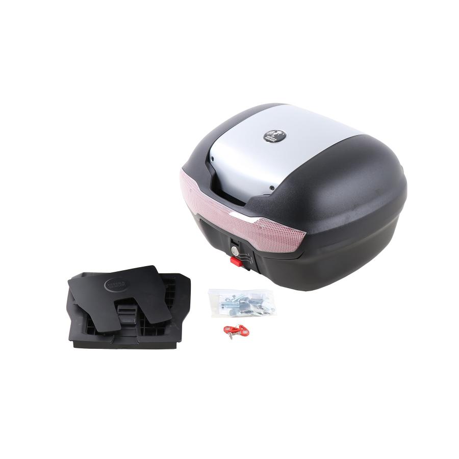 メーカー名：ヘプコアンドベッカーメーカー品番：610089 00 09販売備考：※ユニバーサルアダプター付属タイプ。純正キャリア装着車に取付け可能 ブラックXシルバー (キーシリンダー品番720135-NOXXX)積載重量：5.0タイプ：J...