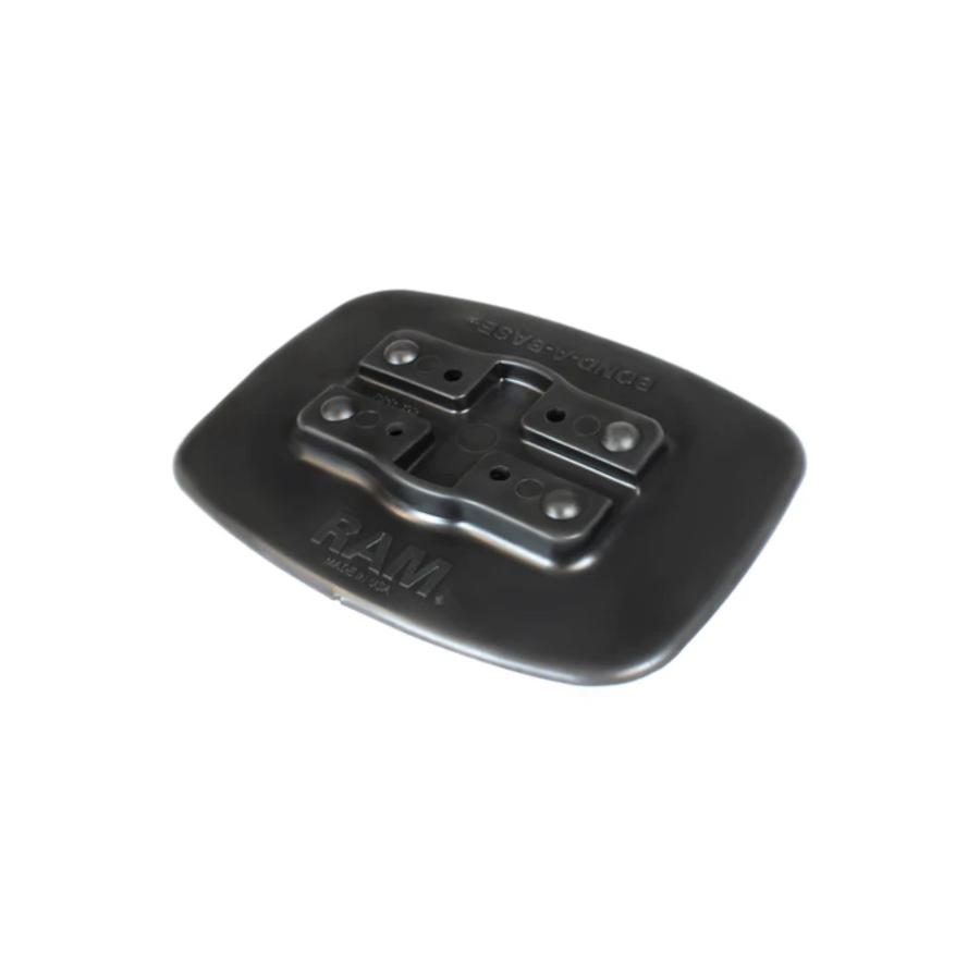 メーカー名：ラムマウントメーカー品番：RAP-398-BLKUAMPSホールパターンのボールジョイントが取り付け可能な、強力な粘着パッドで平面に取り付けるベースパーツ。ベース部は柔軟な素材でできており、多少の曲面にも取り付けが可能です。販売...