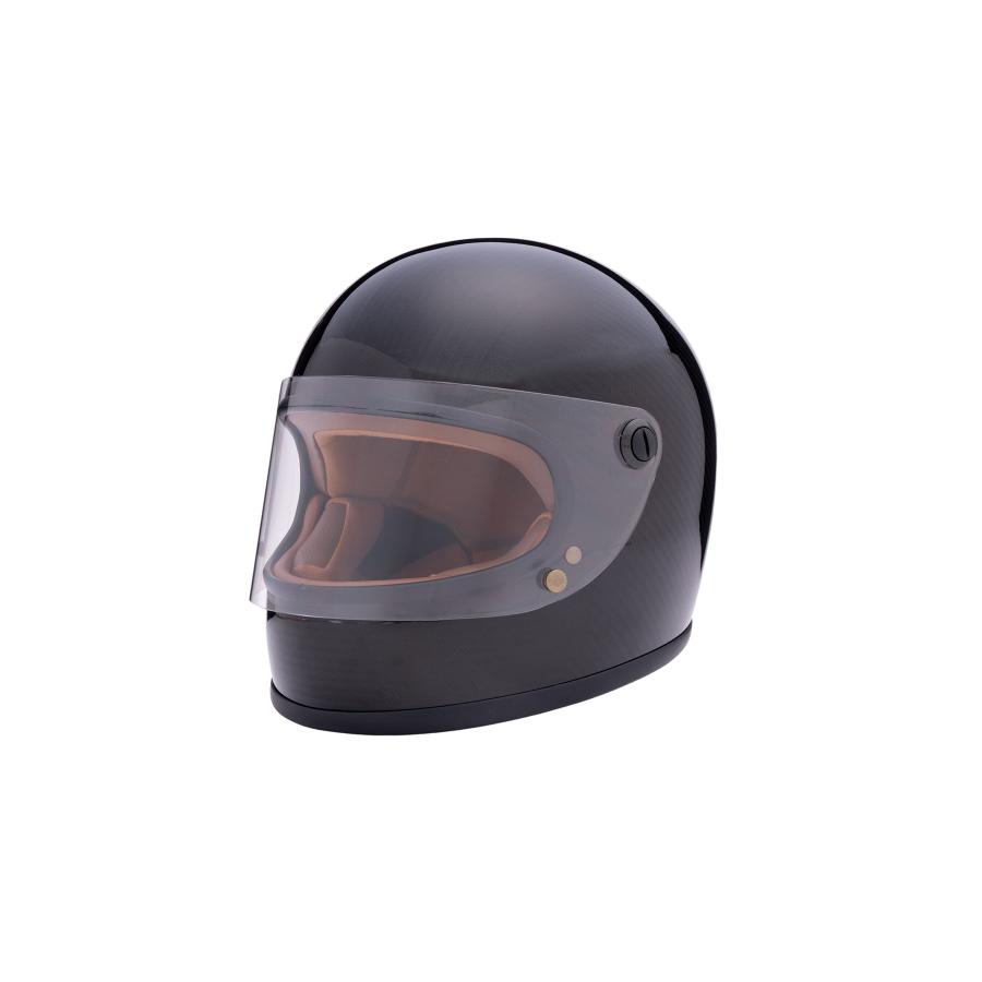 メーカー名：ジーロットメーカー品番：NVC0012/Mカタログ品番：P110-1464NV RoadRacer2（NVロードレーサー2）ビンテージフルフェイスの原形をカーボンで具現化したフルフェイスモデル。帽体は本物のカーボンを採用し、内側...