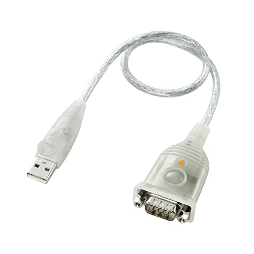 ・クリア 0.3m USB-CVRS9HN・・Size:0.3m・RS-232Cシリアルインターフェースをサポートします。・データ転送速度　最大921.6Kbpsです。※データの転送速度はパソコン本体の仕様に依存します。・512バイトのバッ...