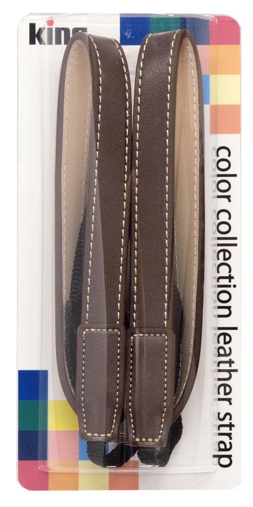 ブラウン/全長1500mm/CCLS-02 BROWN・Color:ブラウン・パッケージ個数:1・形状:ネックストラップ・タイプ:2点留め・素材:牛革・幅:16 mm・長さ:1500 mmキングオリジナル本革製スリムタイプのストラップ(2点...