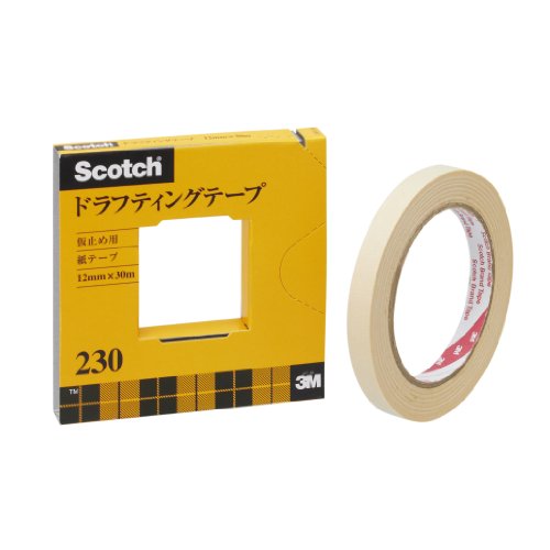・ベージュ 幅12mm 22906050・・Size:幅12mm・12mm×30m 入り数:1巻 巻芯径:76mm・巻芯径:76mm・サイズ:12mmx30m・数量:1巻・仕様:カッター付き個箱入り・低粘着性(マスキングテープの約1/2)で...