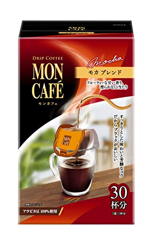 ・ 30P ・・Size:30P・内容量:30P・原材料:コーヒー豆(エチオピア・ブラジル他)・商品サイズ(高さ×奥行×幅):217mm×130mm×150mm・ブラント名: モンカフェ・メーカー名: 片岡物産説明 熟した果実を思わせる甘い...