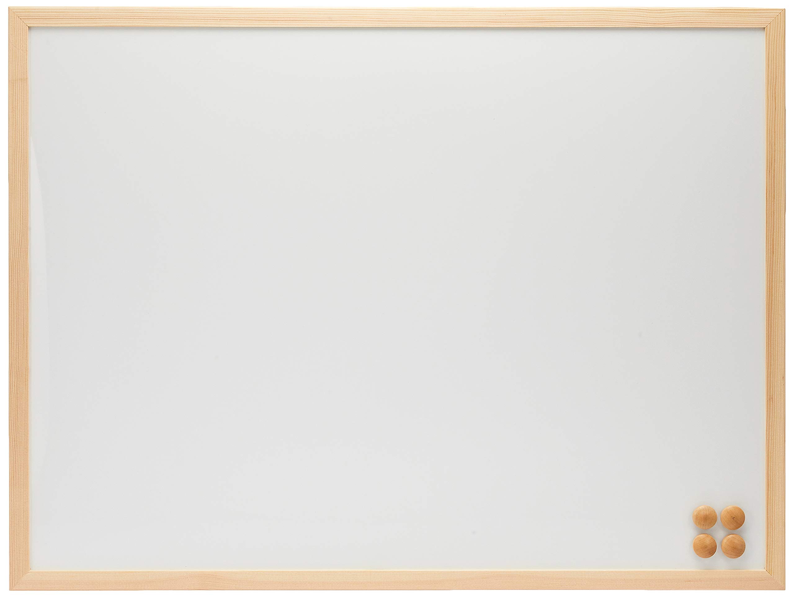 ホワイト/W620×H470mm/WBM-E6247・Size:W620×H470mm・パッケージ個数:1・本体寸法:W620×H470×D14mm・有効盤面寸法:W584×H434mm・本体重量:950g・付属品:ウッドマグネット・ネジ・...