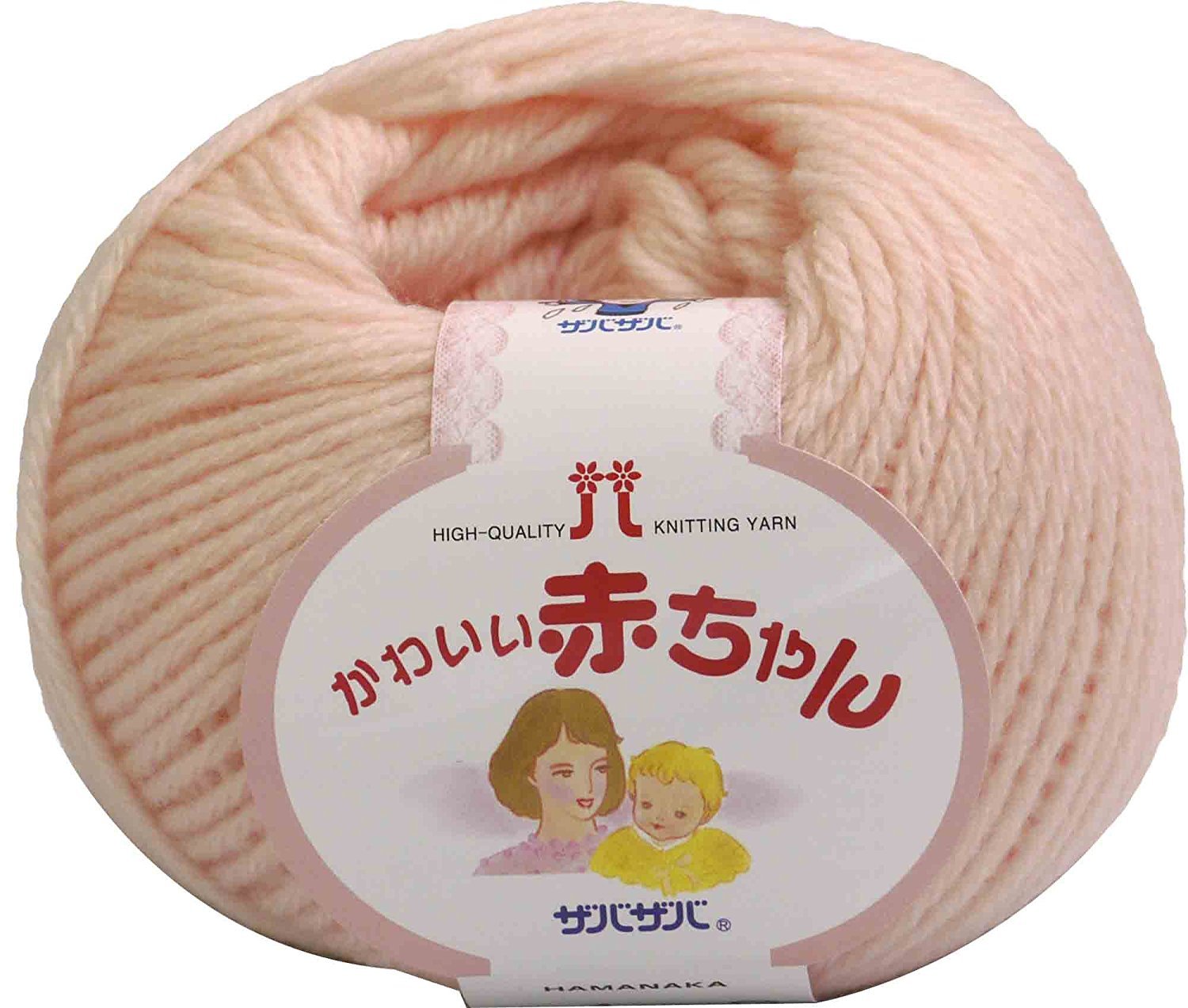 単品Col.4/-/2202・品番:2202・太さ:並太・仕立:40g 約105m・色・柄:Col.4 ピンク 系・素材:アクリル60%、ウール40%洗濯機で丸洗いOKのベビーヤーン 毛玉ができにくく、制電性に優れたベビー用、棒針向き手あみ...