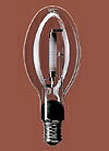 外管径90mm　全長240mm　光中心距離160mm　口金E39　消費電力250W　ランプ電圧120V　 全光束10500 lm　定格寿命9000時間 白熱電球に似た暖かみのある光色です。
