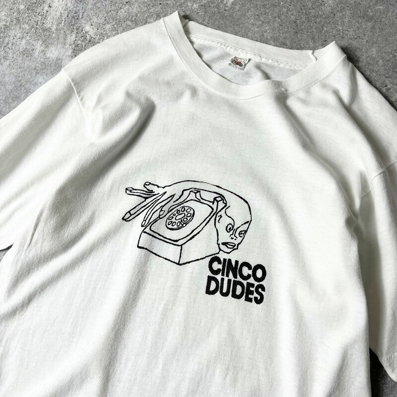 No... f050606-03 age... 1980年代 brand... ─ color... ホワイト material... 100% COTTON size... LARGE ─ description ─ 80年代のキャラクタ...